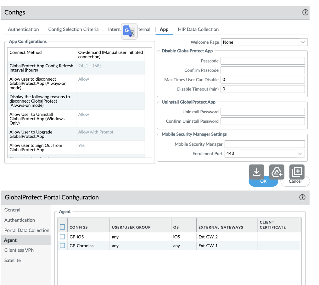 Solved: LIVEcommunity - Global protect configuration on Ipad and Iphone devices and Firewall ...